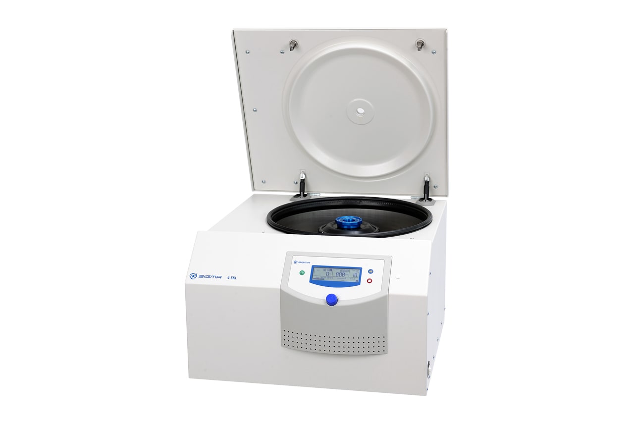 Refrigerated benchtop centrifuge | Sigma 4‑5L | High speed centrifuge ...