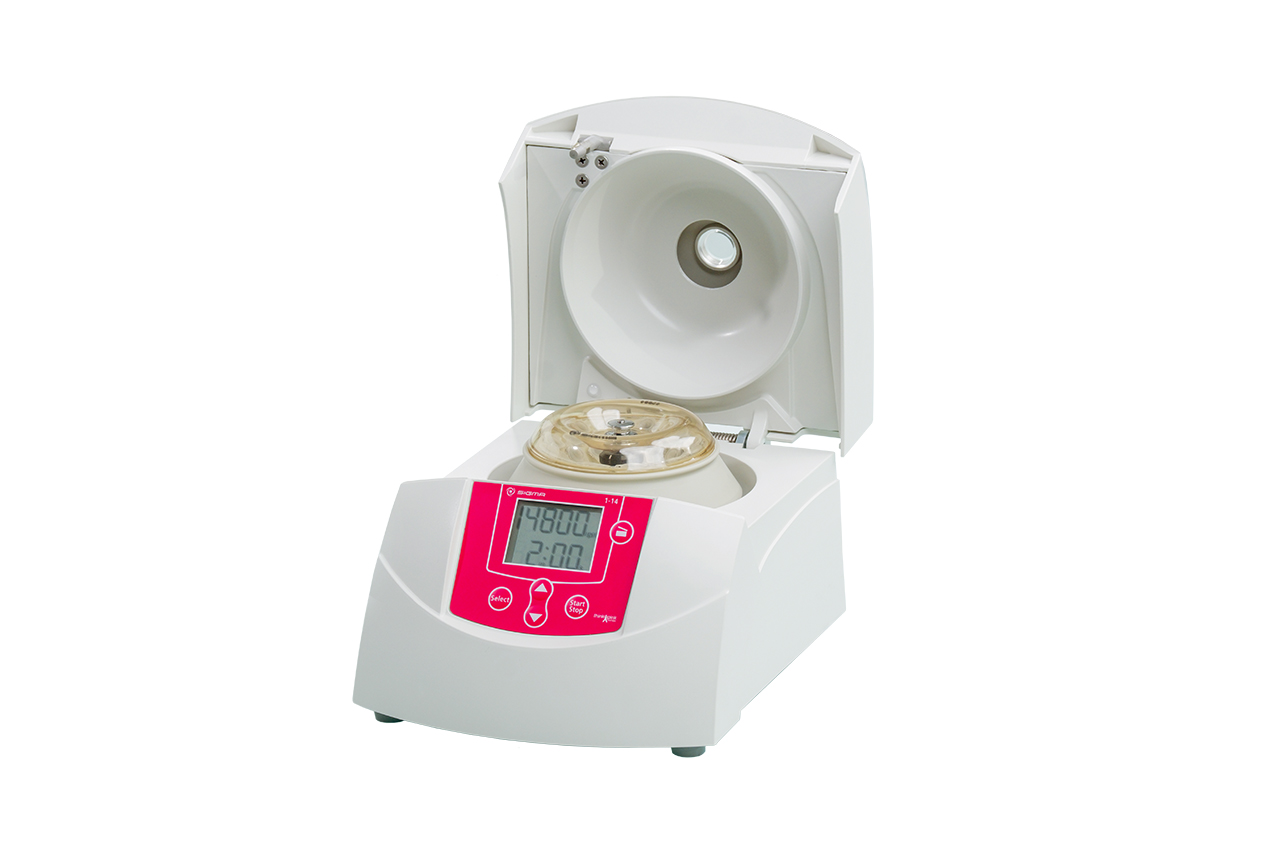 Unrefrigerated microcentrifuge | Sigma 1‑14 Think Pink Edition | Small ...