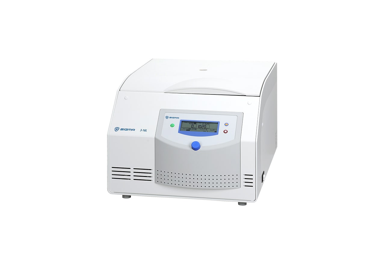 Unrefrigerated benchtop centrifuge | Sigma 3‑16L | All-purpose ...