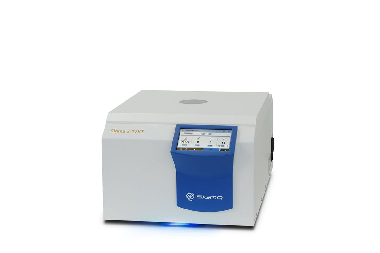 Unrefrigerated benchtop centrifuge | Sigma 3‑17KT | All-purpose ...